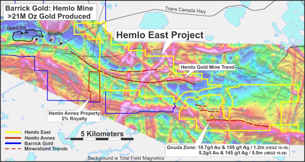 Hemlo East, Ontario - GT Resources Inc.