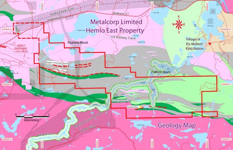 Hemlo East, Ontario - GT Resources Inc.